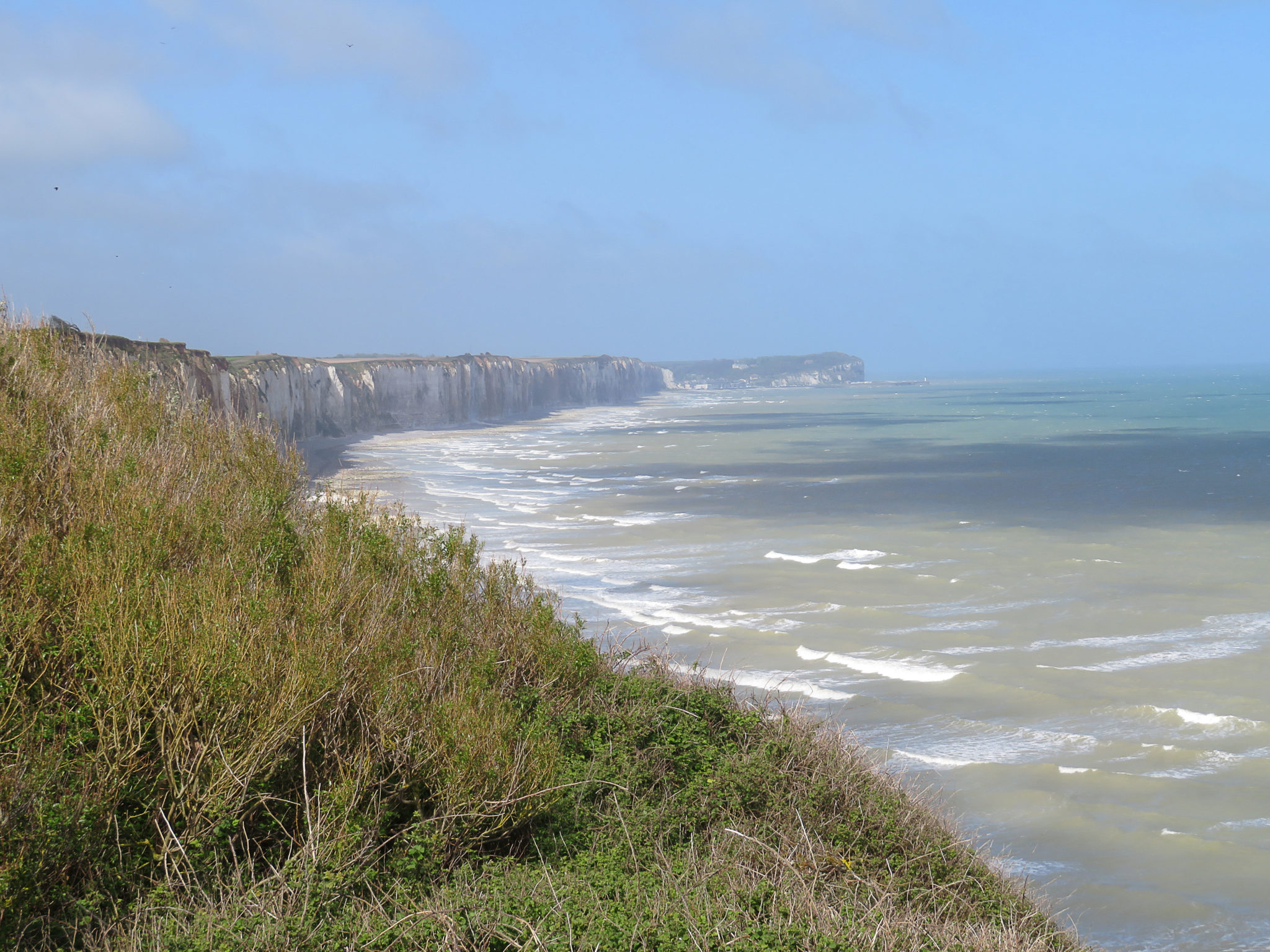 Rando : sur le GR 21 de Veules les Roses à Etretat, le long de la côte ...